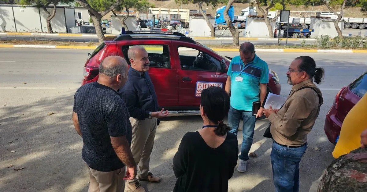 MÜDÜR DEMİR ERDEK’TE MTSK SINAV GÜZERGÂHINI İNCELEDİ - Marmara Yaşam