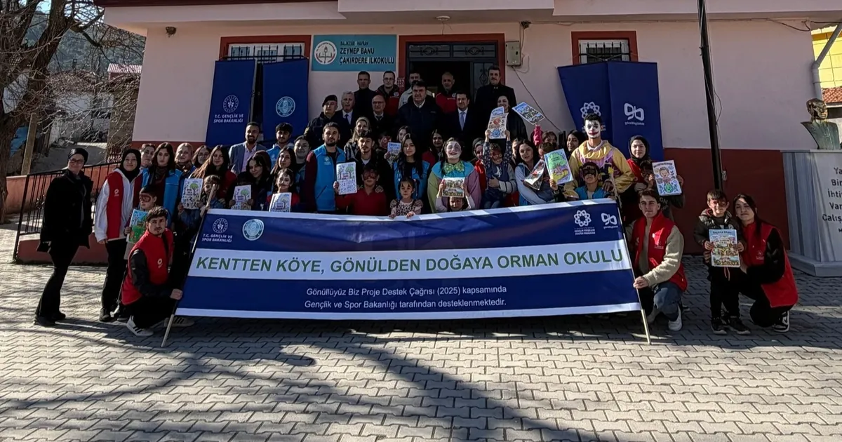 HAVRAN’DA GENÇLER VE ÇOCUKLAR ORMAN OKULUNDA BULUŞTU - Marmara Yaşam