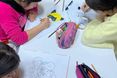 BANDIRMA HİCRİ ERCİLİ ÇOCUK EVLERİ’NDE RENKLİ ATÖLYE - Marmara Yaşam