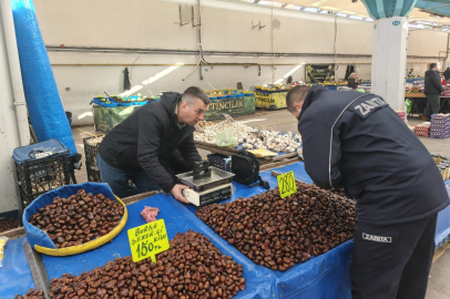 BANDIRMA PAZARLARINDA TARTI KONTROLLERI SÜRÜYOR - Marmara Yaşam